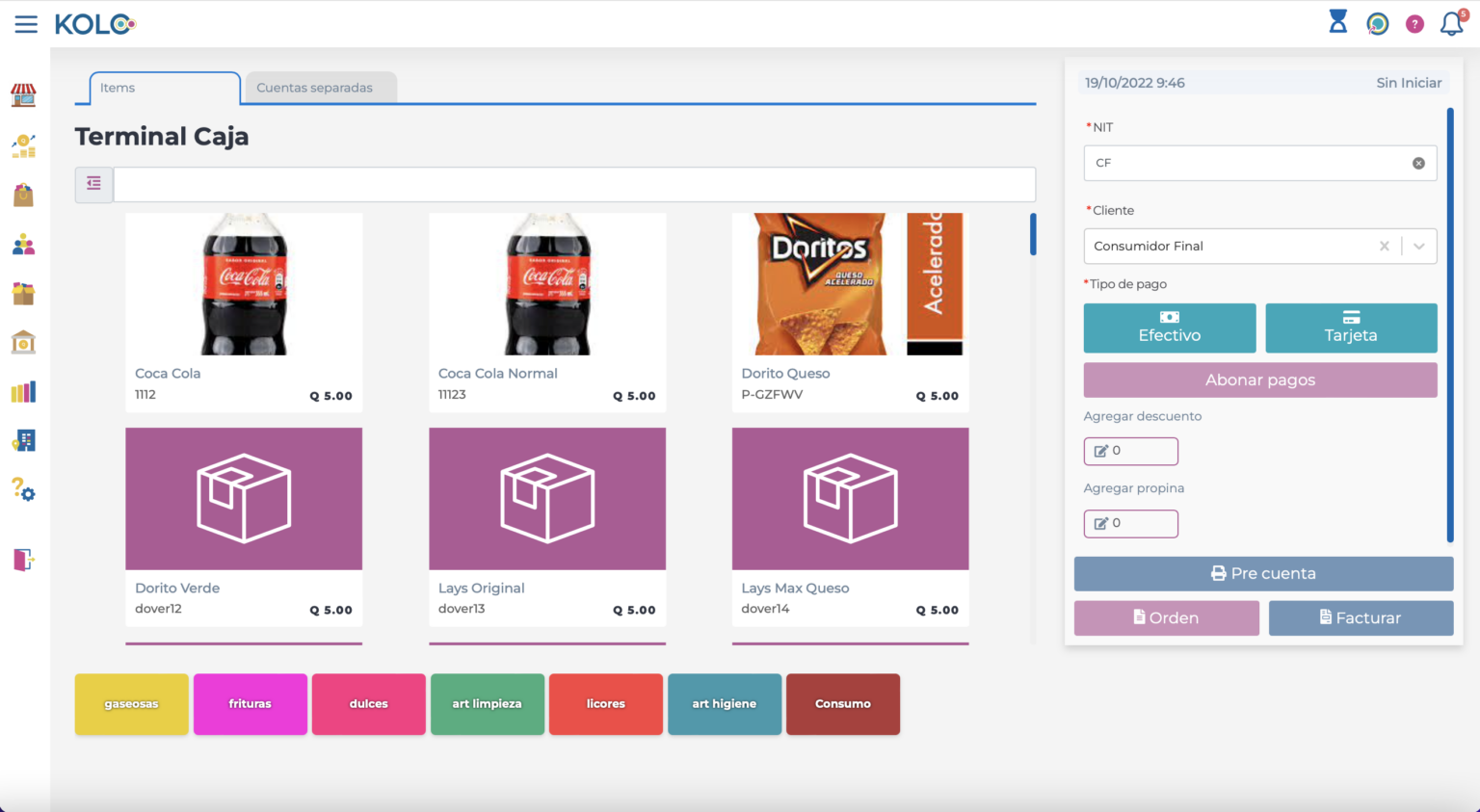 Producto - Kolo Website