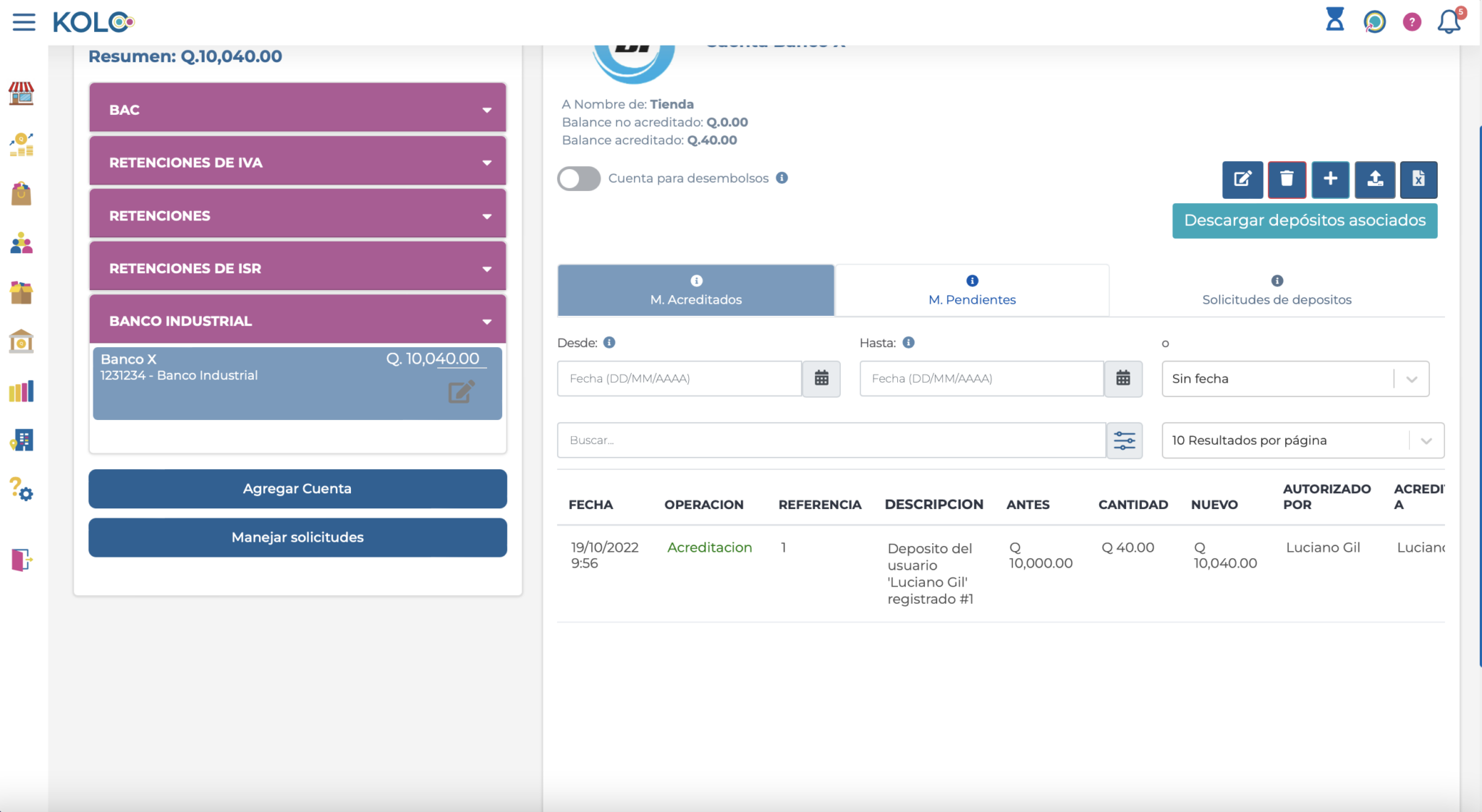 Producto - Kolo Website